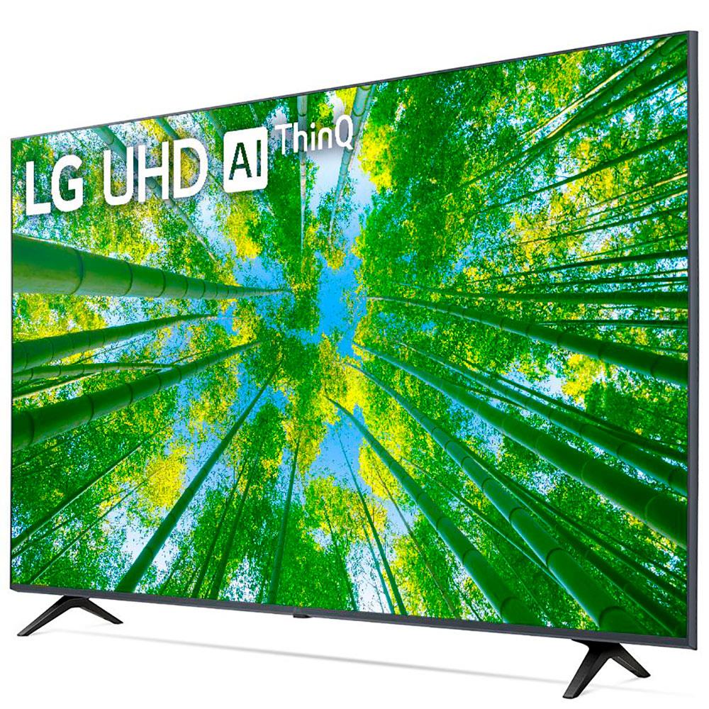 Smart TV 50" 4K LG 50UQ801C ThinQ AI Wi-Fi HDR Bluetooth - Preta - Mobcom Loja Online