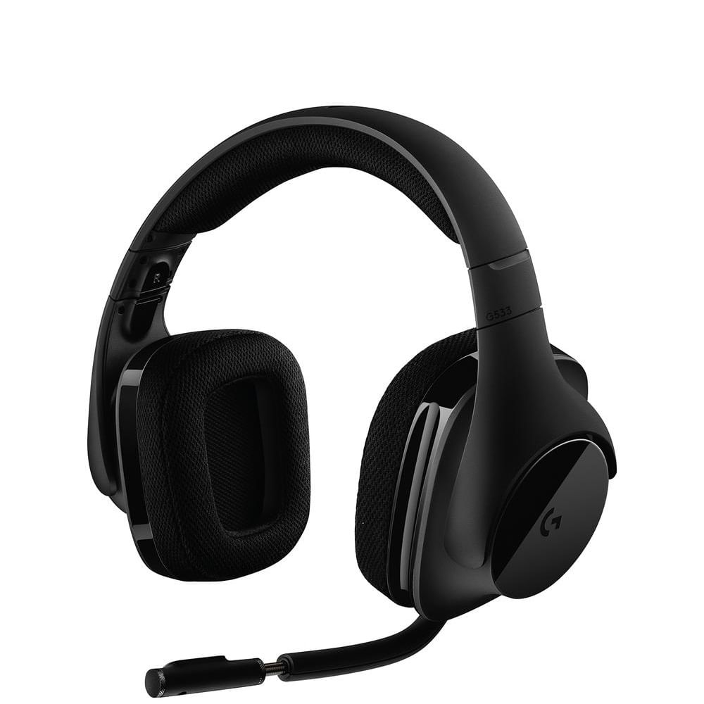Fone De Ouvido Sem Fio Para Jogo Logitech G533 - Mobcom Loja Online